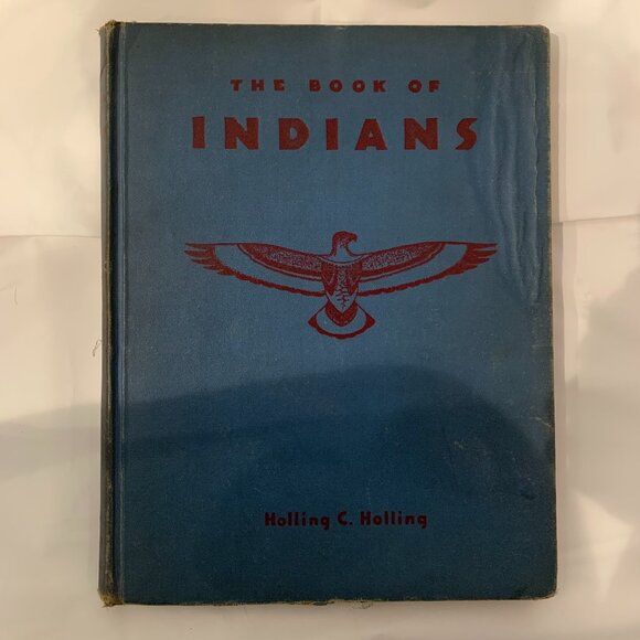Office | The Book Of Indians By Holling C Holling 1935 Antique Vintage ...